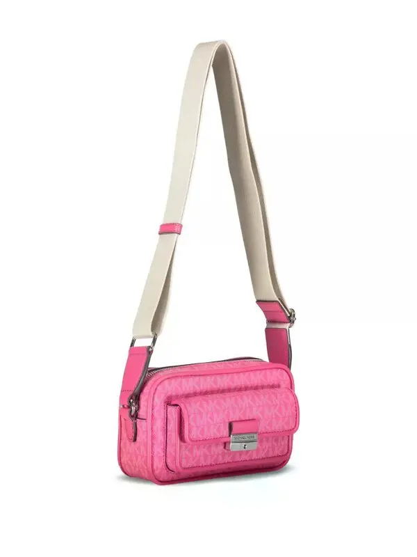 Michael Kors Monogram Flap Shoulder Bag