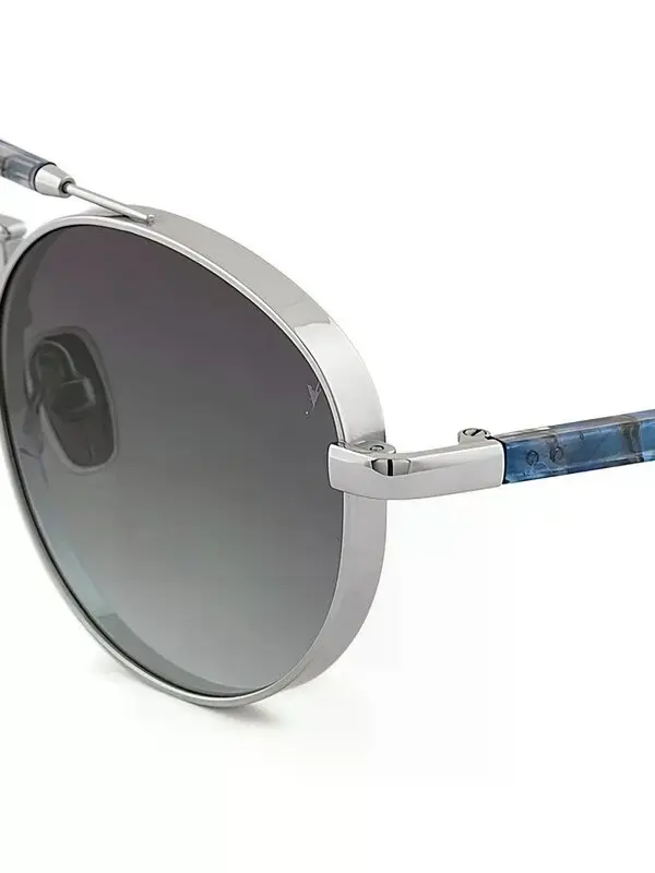 EYEPETIZER Metal Round Sunglasses