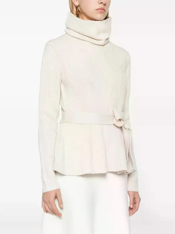 Zimmermann Illustration Peplum Sweater