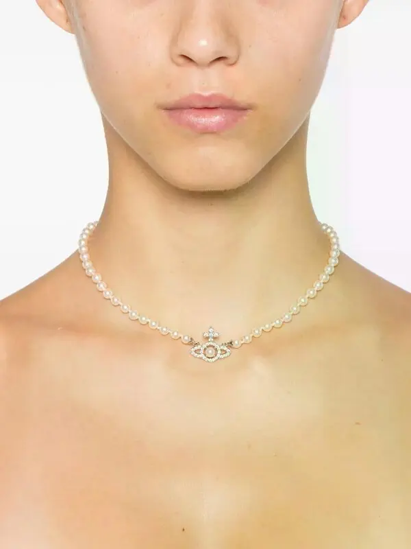 VIVIENNE WESTWOOD Olympia Pearl Necklace