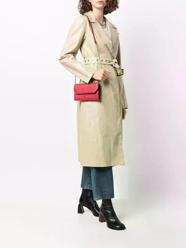 LANCEL Shoulder Bag With Detachable Strap