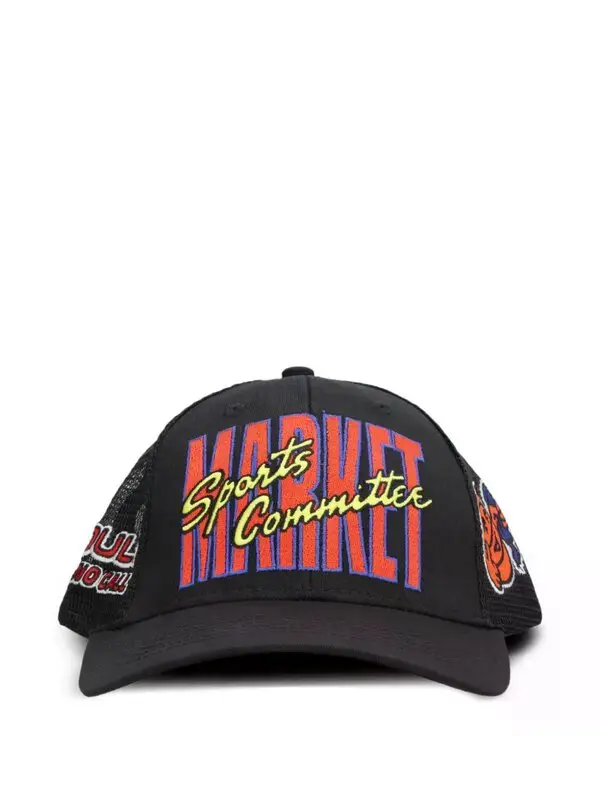 MARKET Mesh-panel Baseball Cap - Black