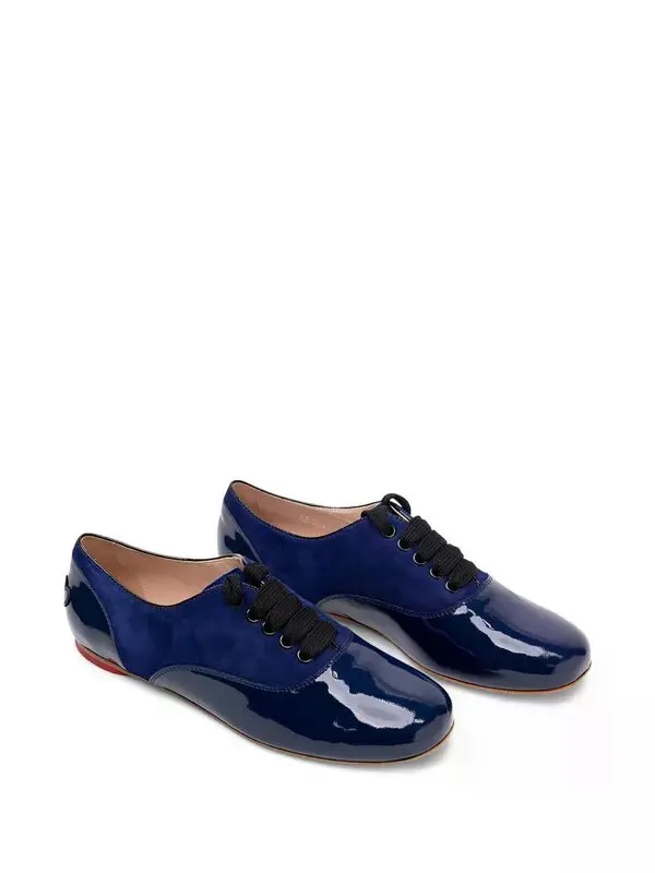 Hogan Patent Heart Detail Oxford Shoes