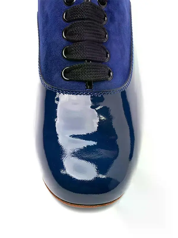 Hogan Patent Heart Detail Oxford Shoes