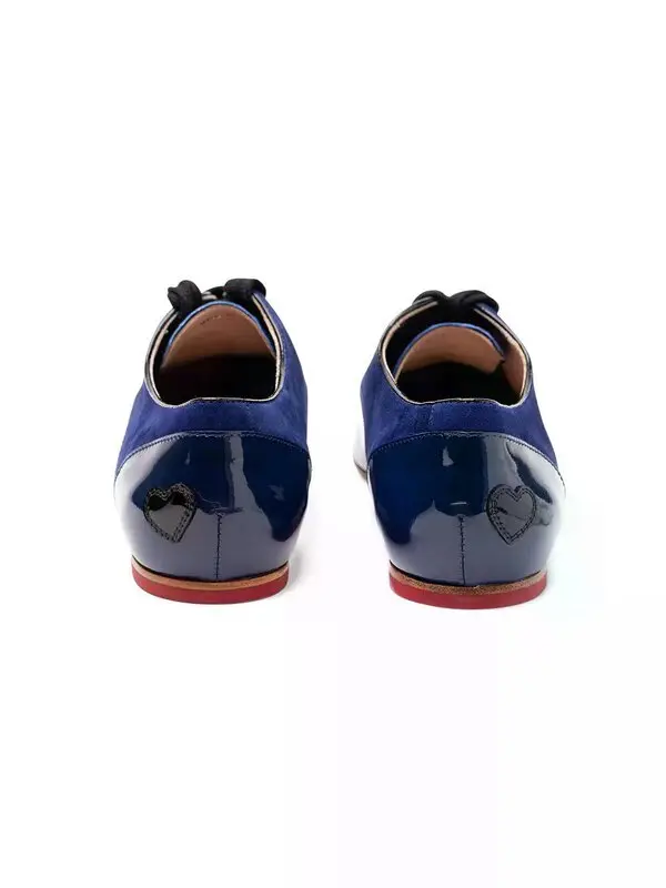 Hogan Patent Heart Detail Oxford Shoes