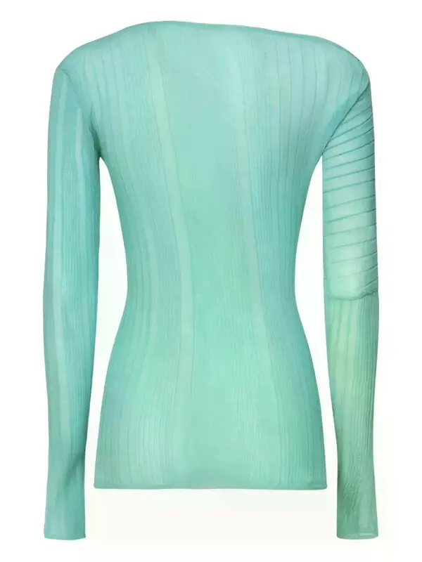Pinko Ribbed Long-sleeve Top