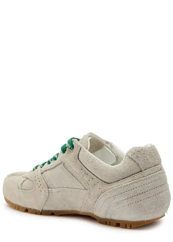 ALOHAS Panelled Brushed Suede Sneakers