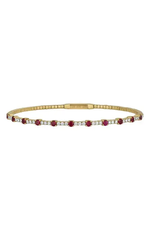 Bony Levy El Mar Bangle - 18k Yellow Gold Ruby