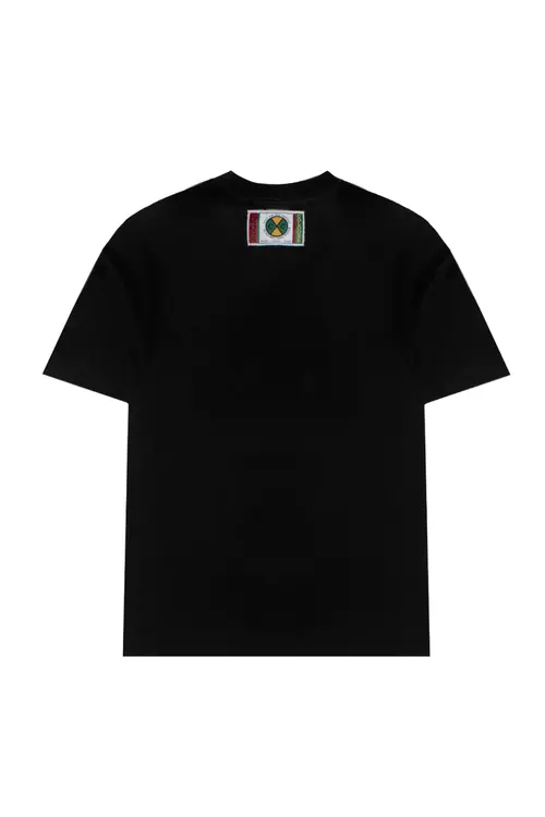 CROSS COLOURS 1991 Graphic T-shirt - Black
