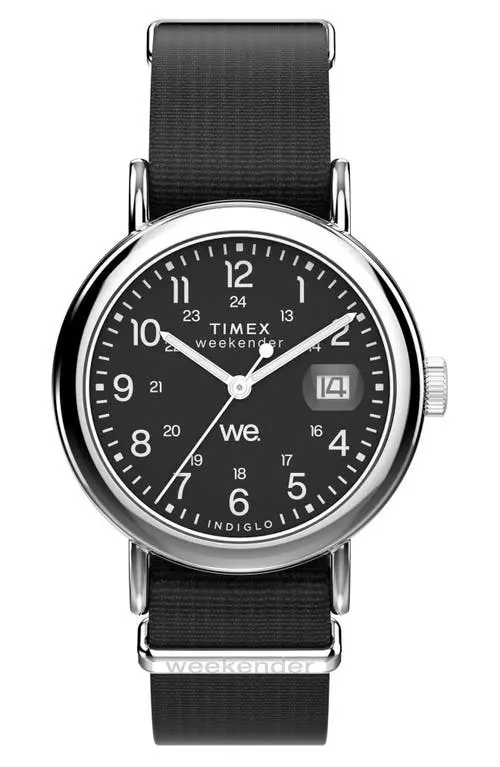TIMEX® Weekender Strap Watch