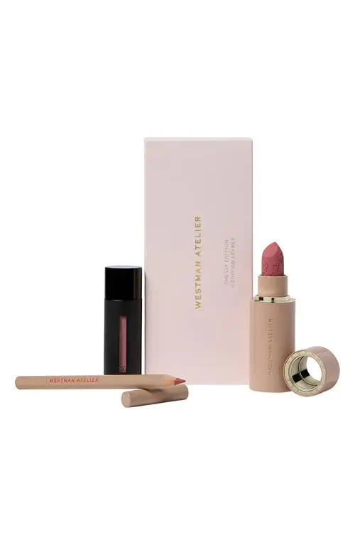 WESTMAN ATELIER The Lip Edition Set $122 Value - Petal/petal/chou Chou