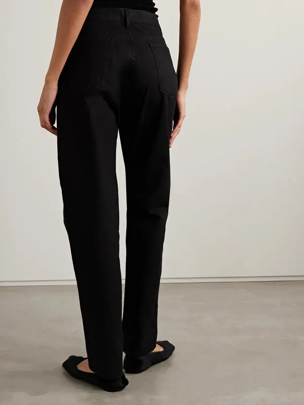 THE ROW Landais Mid-rise Straight-leg Jeans