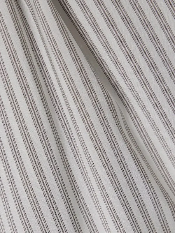 THE ROW Vanda Striped Silk Shirt