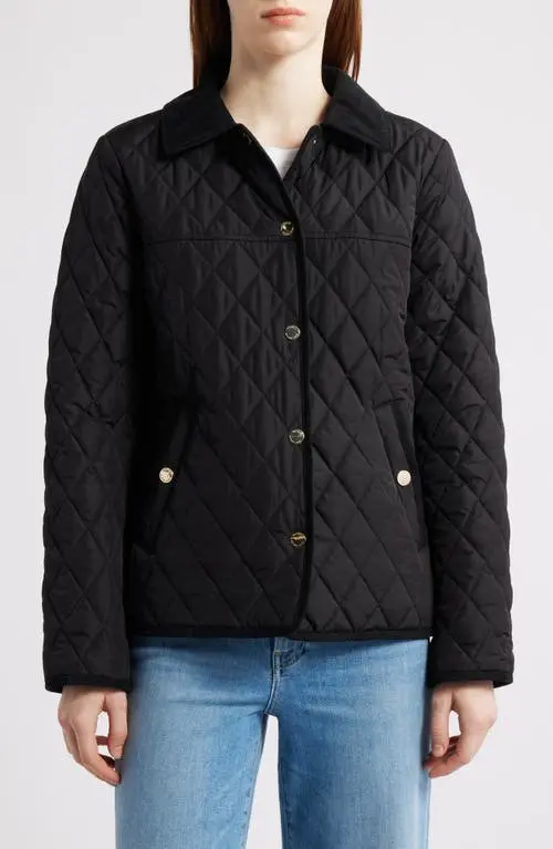 Michael Kors Short Quilted Jacket - Black
