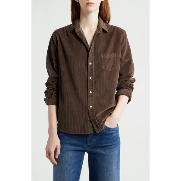 Frank & Eileen Eileen Relaxed Corduroy Button-up Shirt