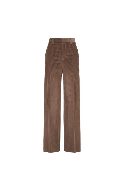 Brunello Cucinelli Wide-leg Corduroy Trousers