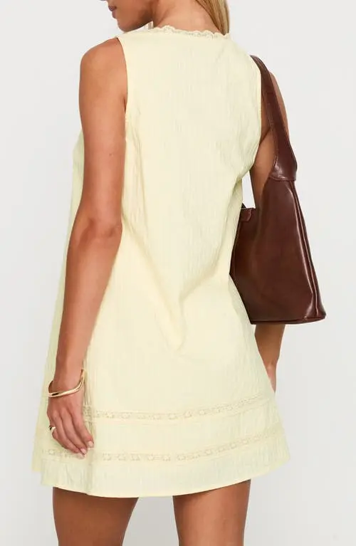 Princess Polly Alanah Embroidered Cotton Minidress