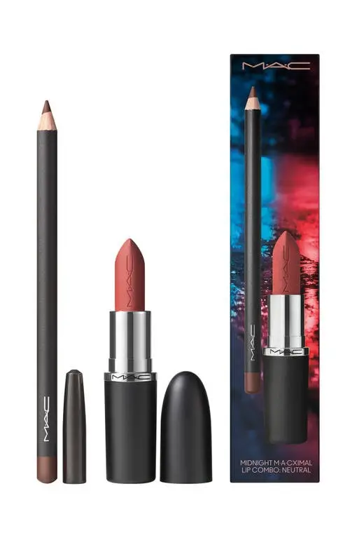MAC COSMETICS 50 Value Midnight Macximal Lip Combo