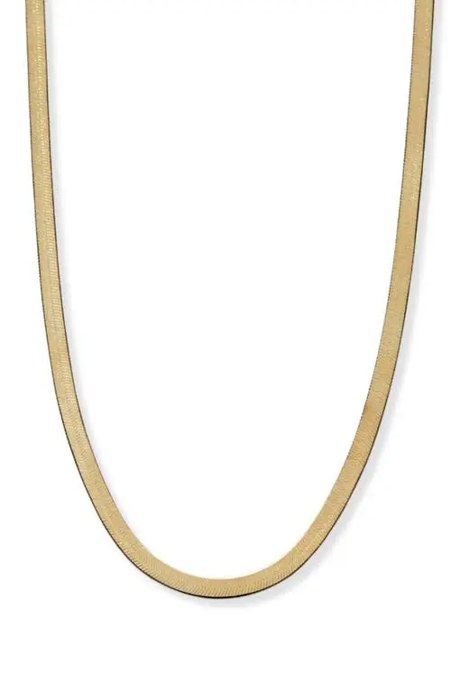 Argento Vivo Reverse Herringbone Chain Necklace