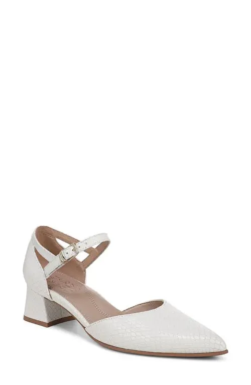 Naturalizer Maddox Pointed Toe Pumps - Warm White