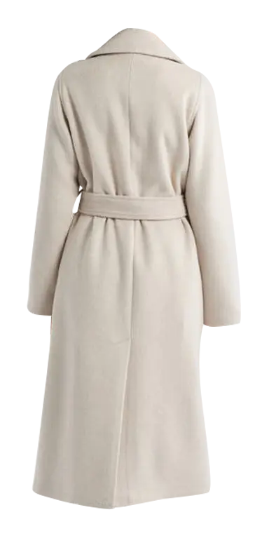 Bernardo Tie Waist Coat - Dove