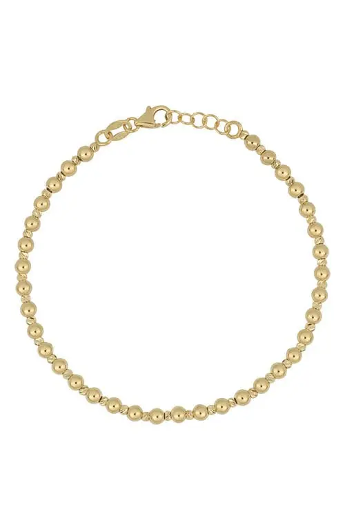 Bony Levy 14k Gold Beaded Bracelet - 14k Yellow Gold