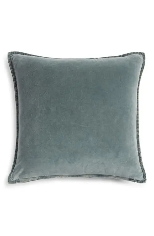 Nordstrom Velveteen Accent Pillow - Green Balsam