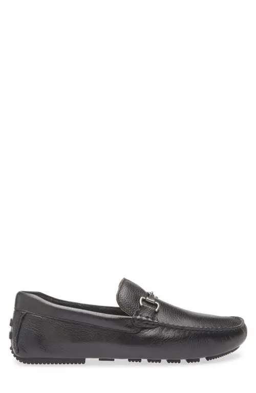 Nordstrom Camden Bit Driving Loafer - Black Leather