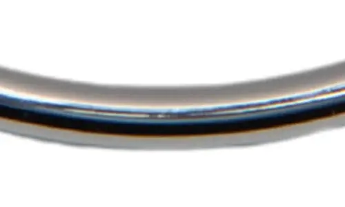 Argento Vivo High Polish Bangle - Silver