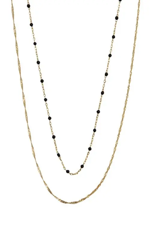 Argento Vivo Layered Necklace - Gold