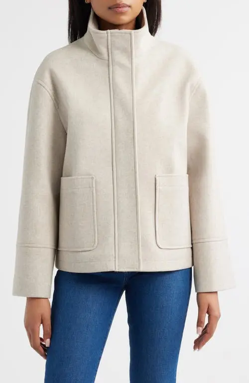 Sam Edelman Felt Jacket - Oatmeal
