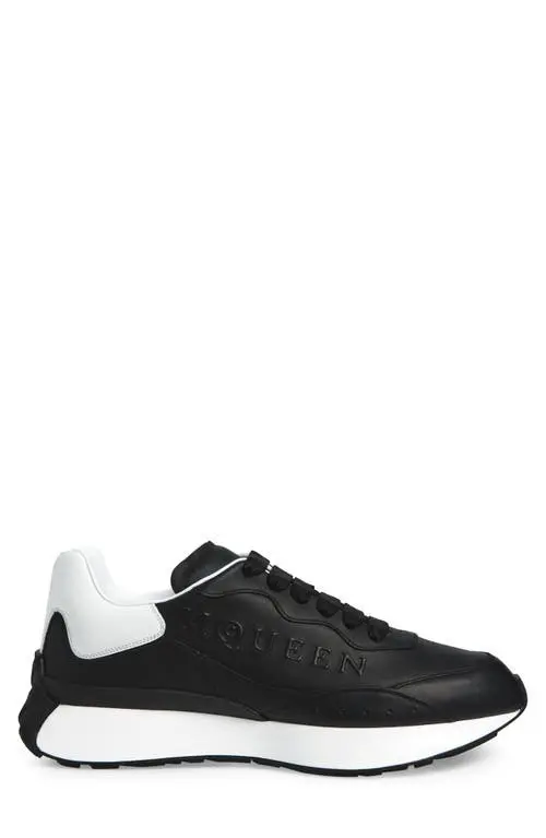 Alexander McQueen Sprint Runner Sneakers - Black/white
