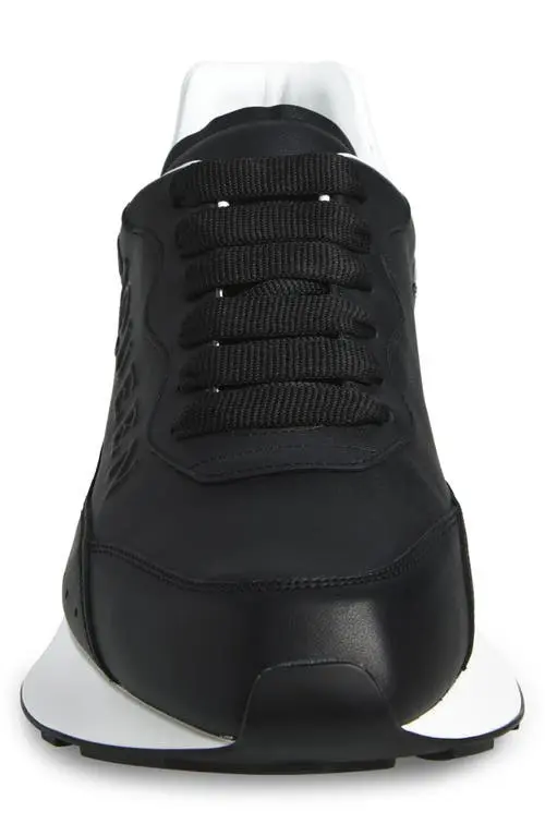 Alexander McQueen Sprint Runner Sneakers - Black/white