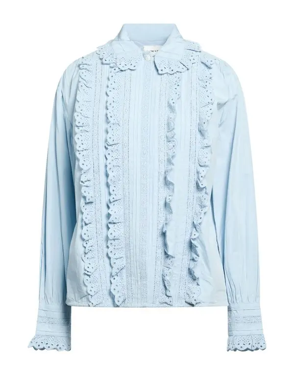 Antik Batik Shirt In Cotton With Broderie Anglaise