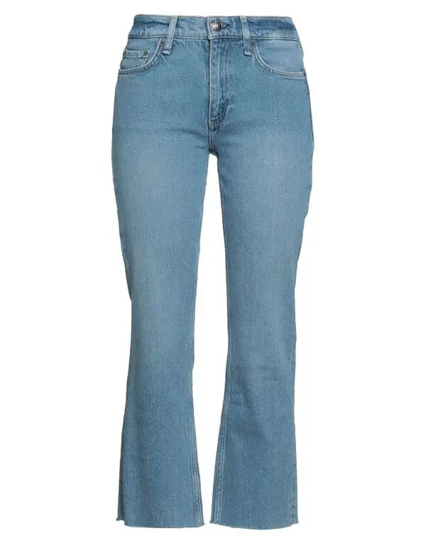 Rag & Bone Boot-cut Jeans With Fringed Hem