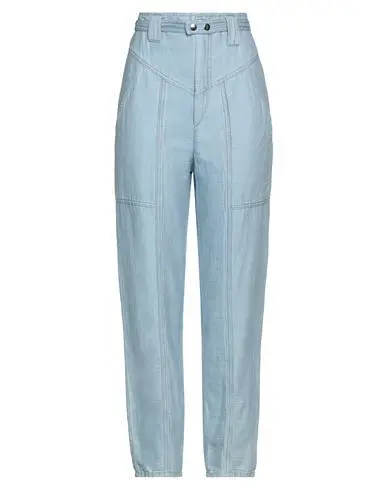 Isabel Marant Étoile Cotton And Linen Blend Jeans - Blue