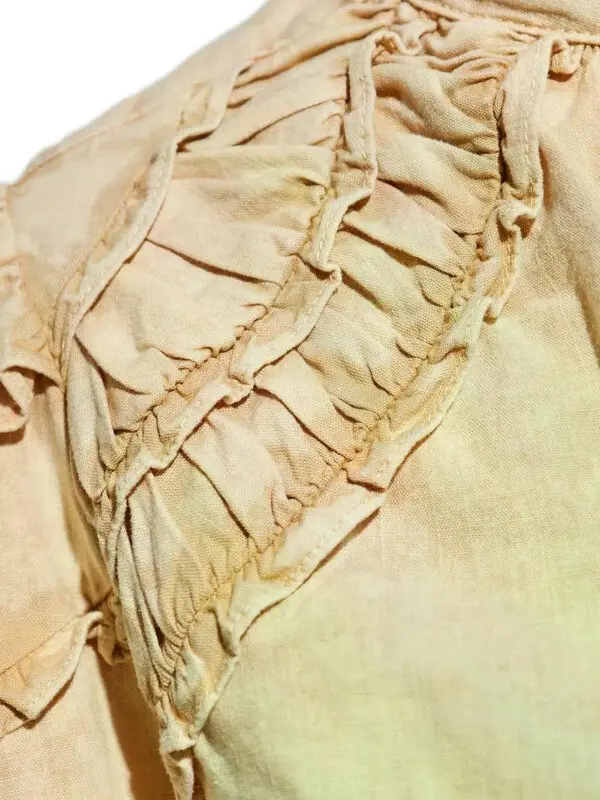 MARANT ETOILE Ruffled Cotton Shirt