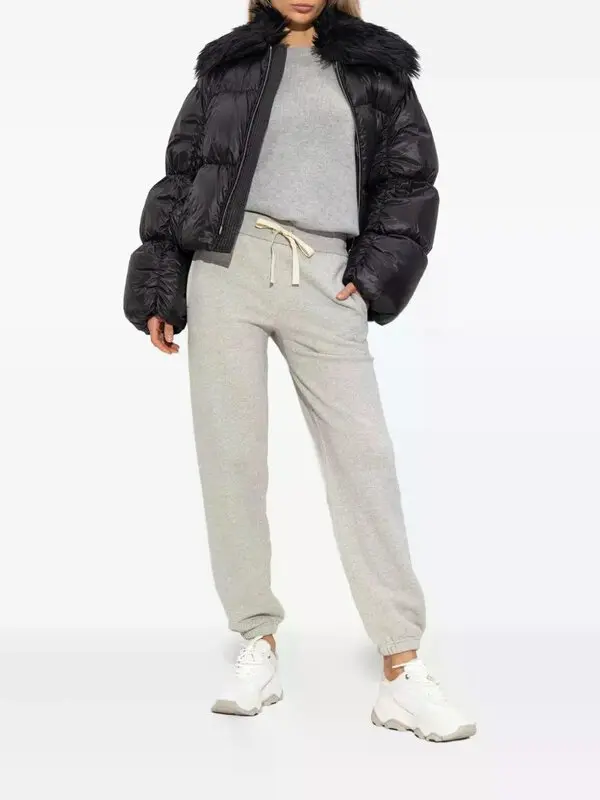 JIL SANDER Drawstring-waist Track Pants - Grey