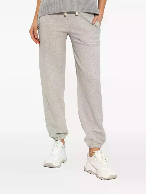 JIL SANDER Drawstring-waist Track Pants - Grey