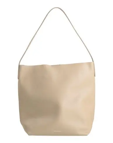 MANSUR GAVRIEL Leather Shoulder Bag - Beige