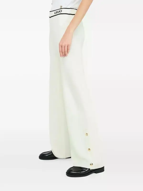 Liu Jo Logo Jacquard Trousers