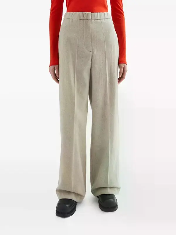 JIL SANDER Flannel Trousers