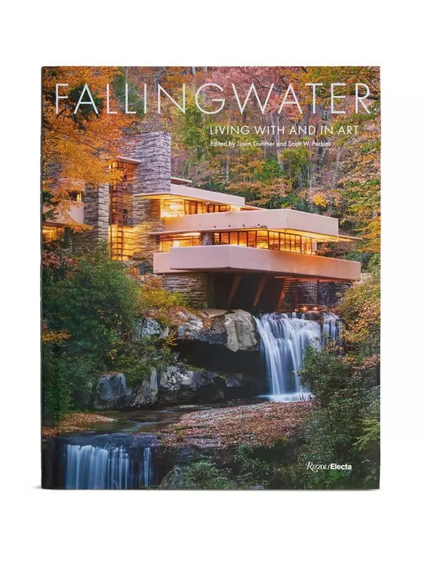 RIZZOLI Fallingwater: Living With And In Art Book - Orange