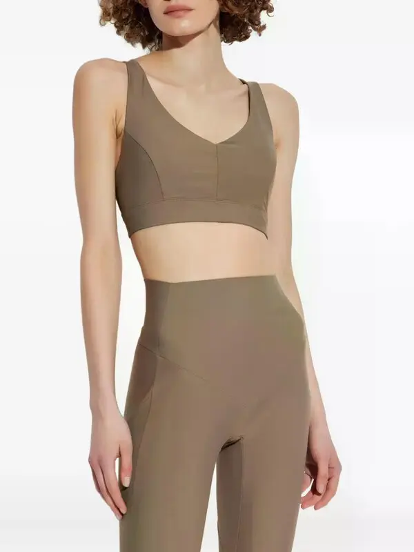 RETHINKIT STUDIOS Cross-back Cropped Top