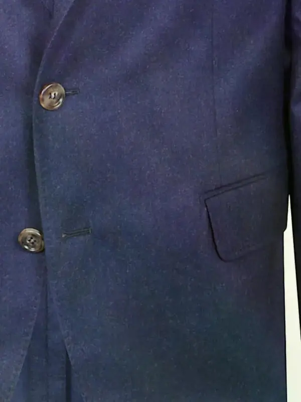 Brunello Cucinelli Two-button Wool Suit - Blue