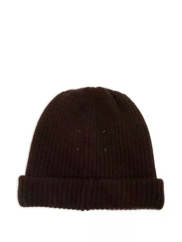 MAISON MARGIELA Ribbed Knit Beanie