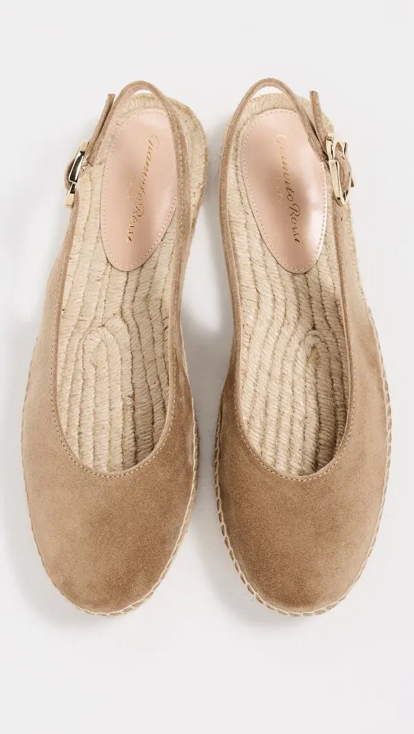 GIANVITO ROSSI Paz Espadrilles - Camel/natural
