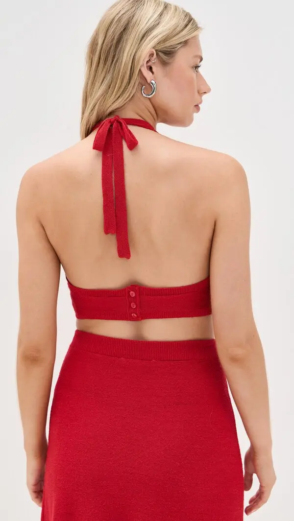 Ba&sh X Suzie Kondi Koan Knit Top