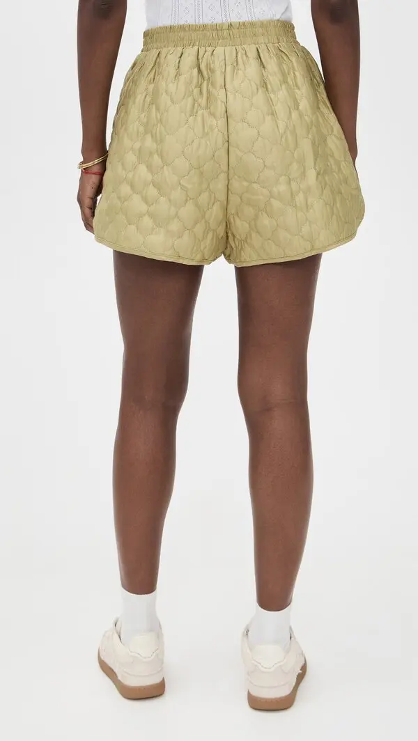 VRG GRL Leo Quilted Shorts