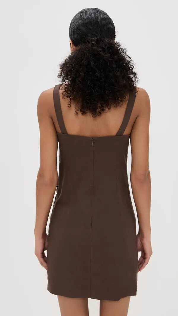 LE BOP Sylvie Mini Dress - Chocolate